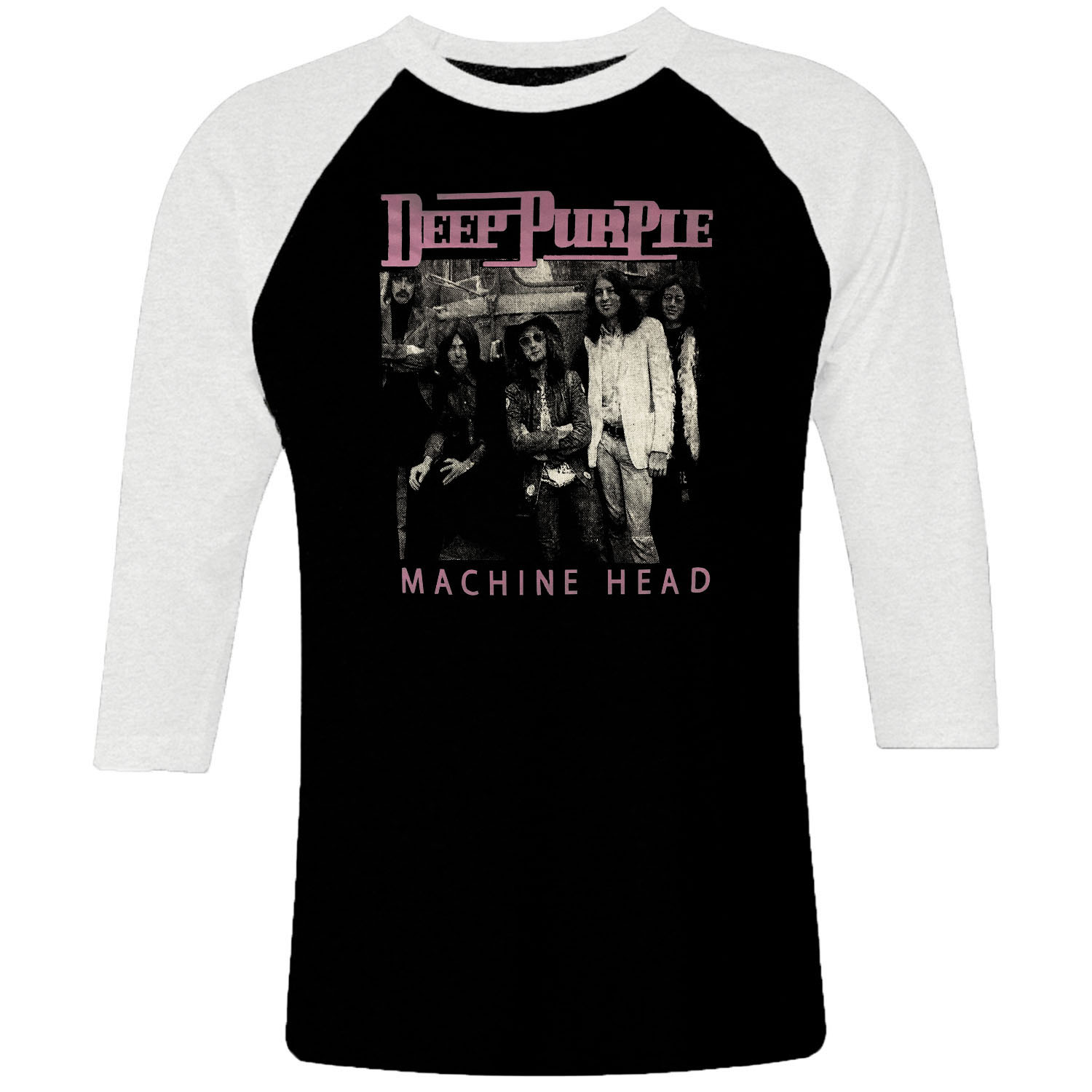 Deep Purple raglan t-shirt 3/4 sleeve